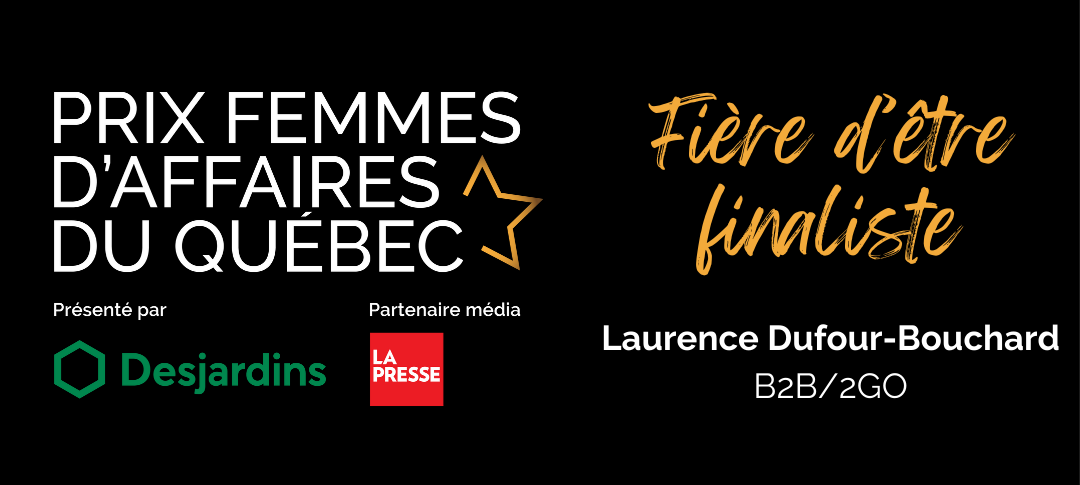 Prix Femmes d'affaires du Québec - B2B/2GO